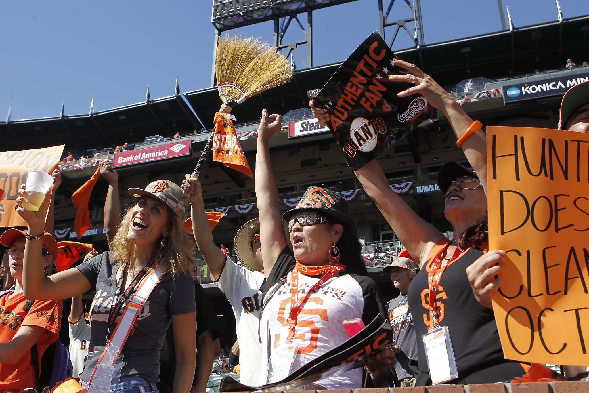 No sweep, no celebration for Giants fans