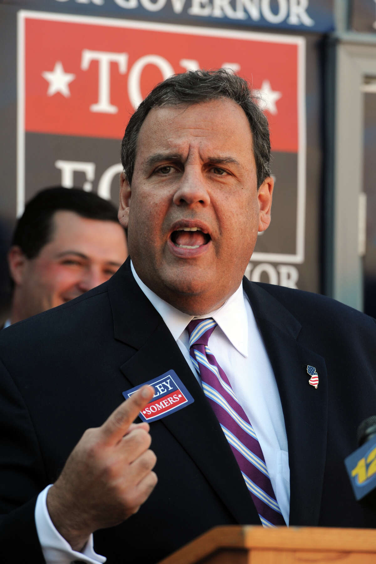 Gov. Christie in Trumbull for Foley