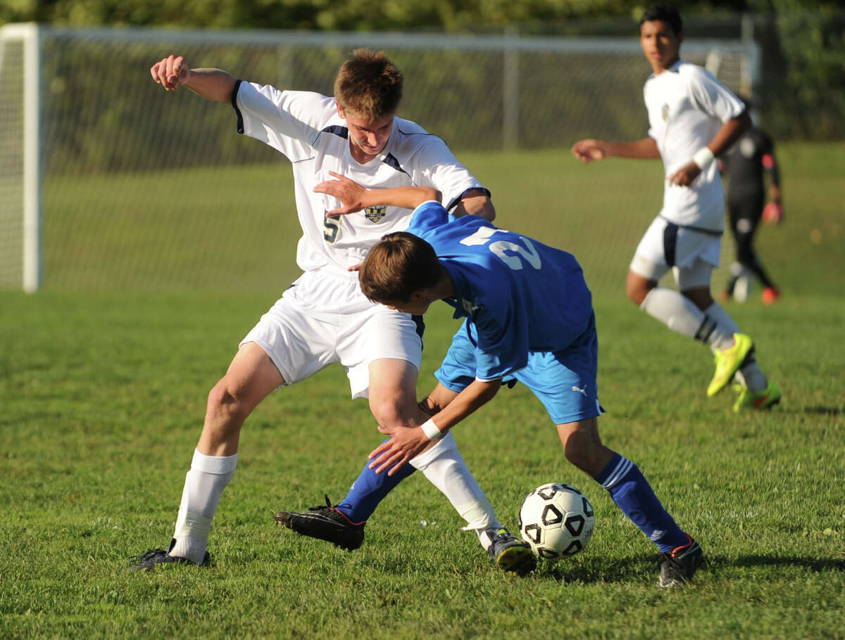 HIGH SCHOOL ROUNDUP: Lekaj nets a pair as top-ranked New Milford boys ...