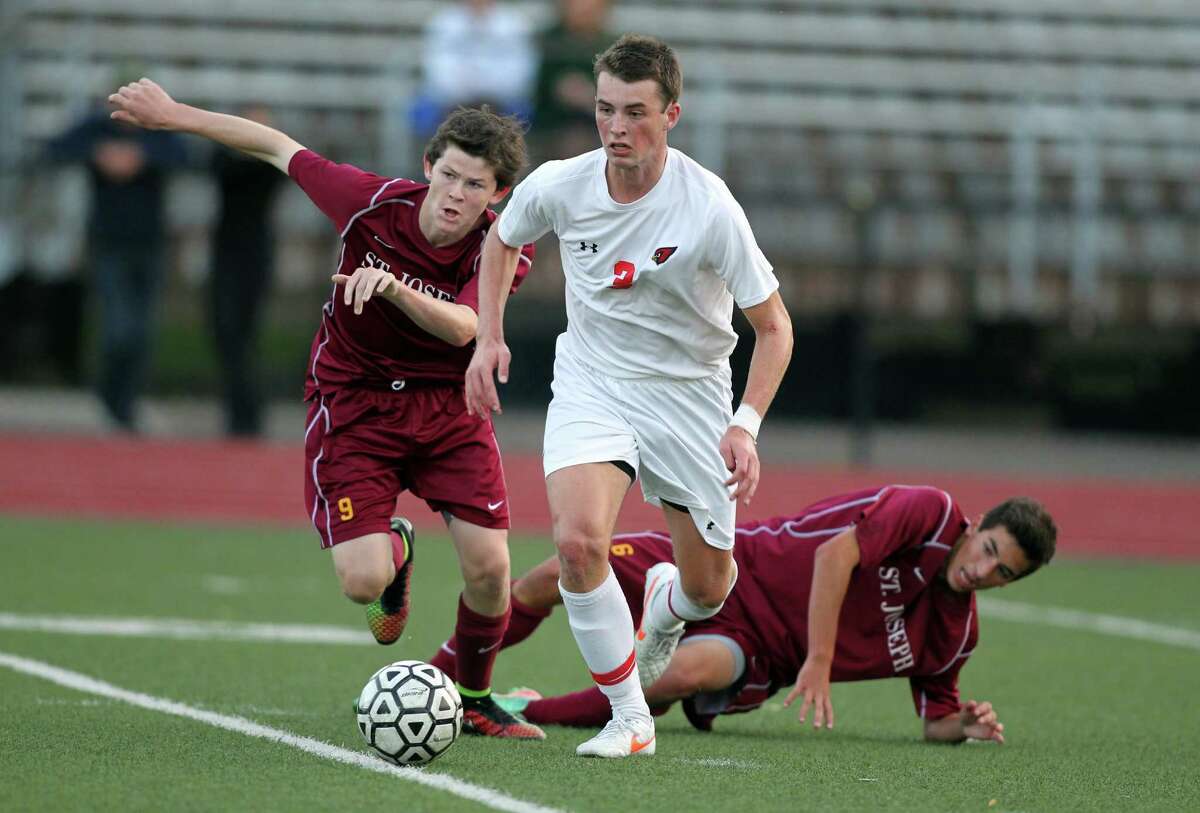 Bartels' hat trick powers Greenwich boys soccer team past St. Joseph