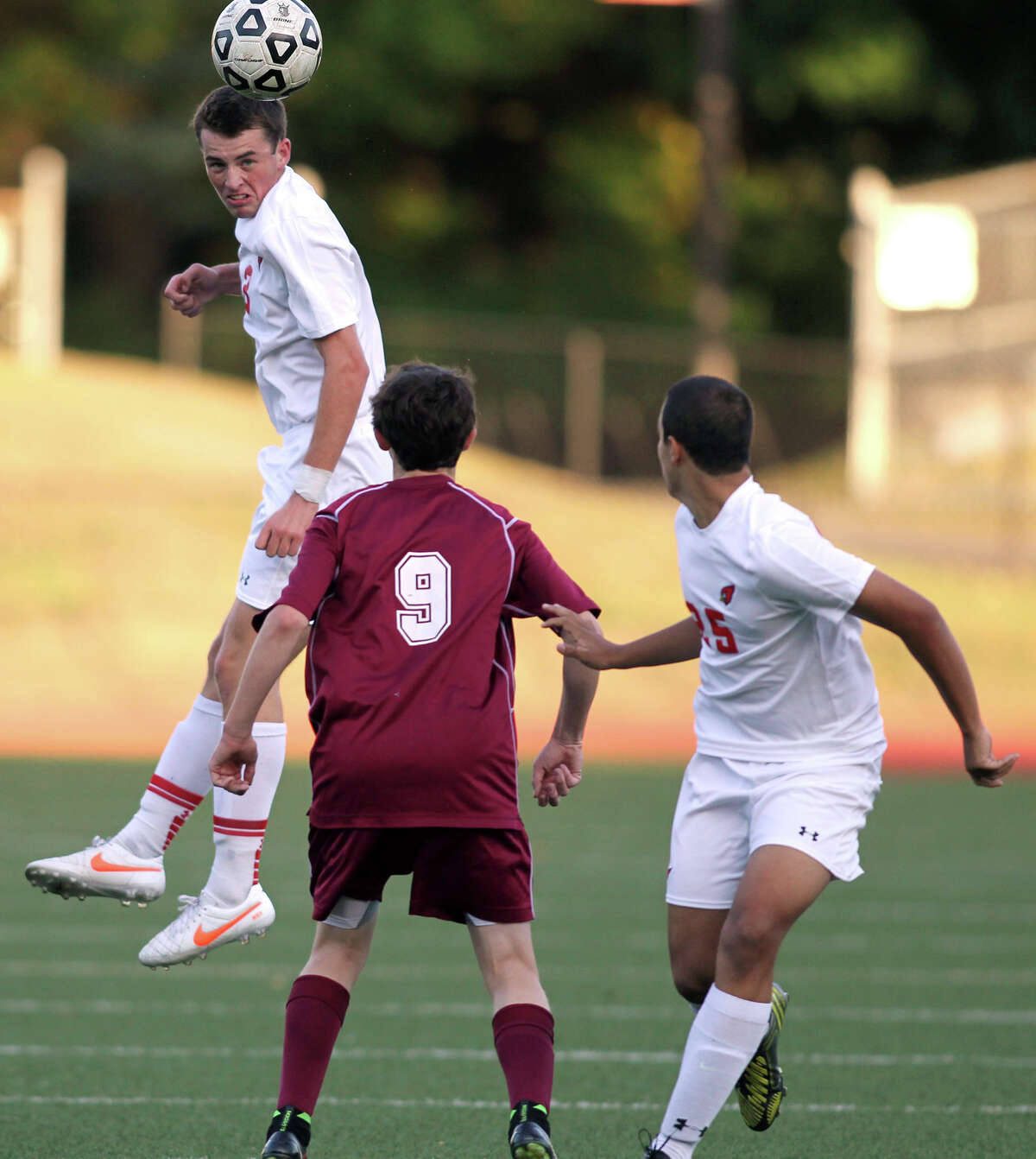 Bartels' hat trick powers Greenwich boys soccer team past St. Joseph