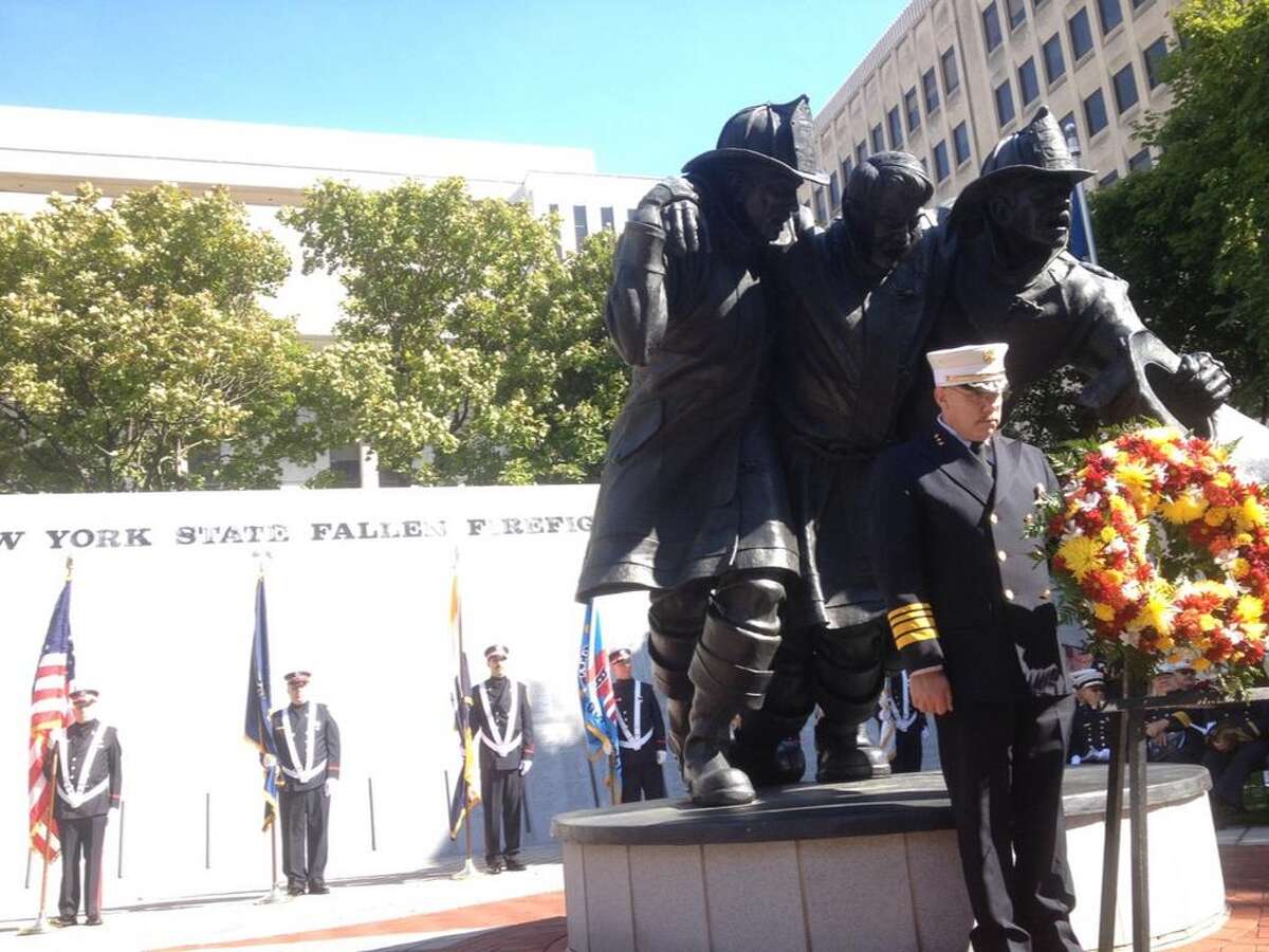 State's firefighters remember colleagues who died on duty