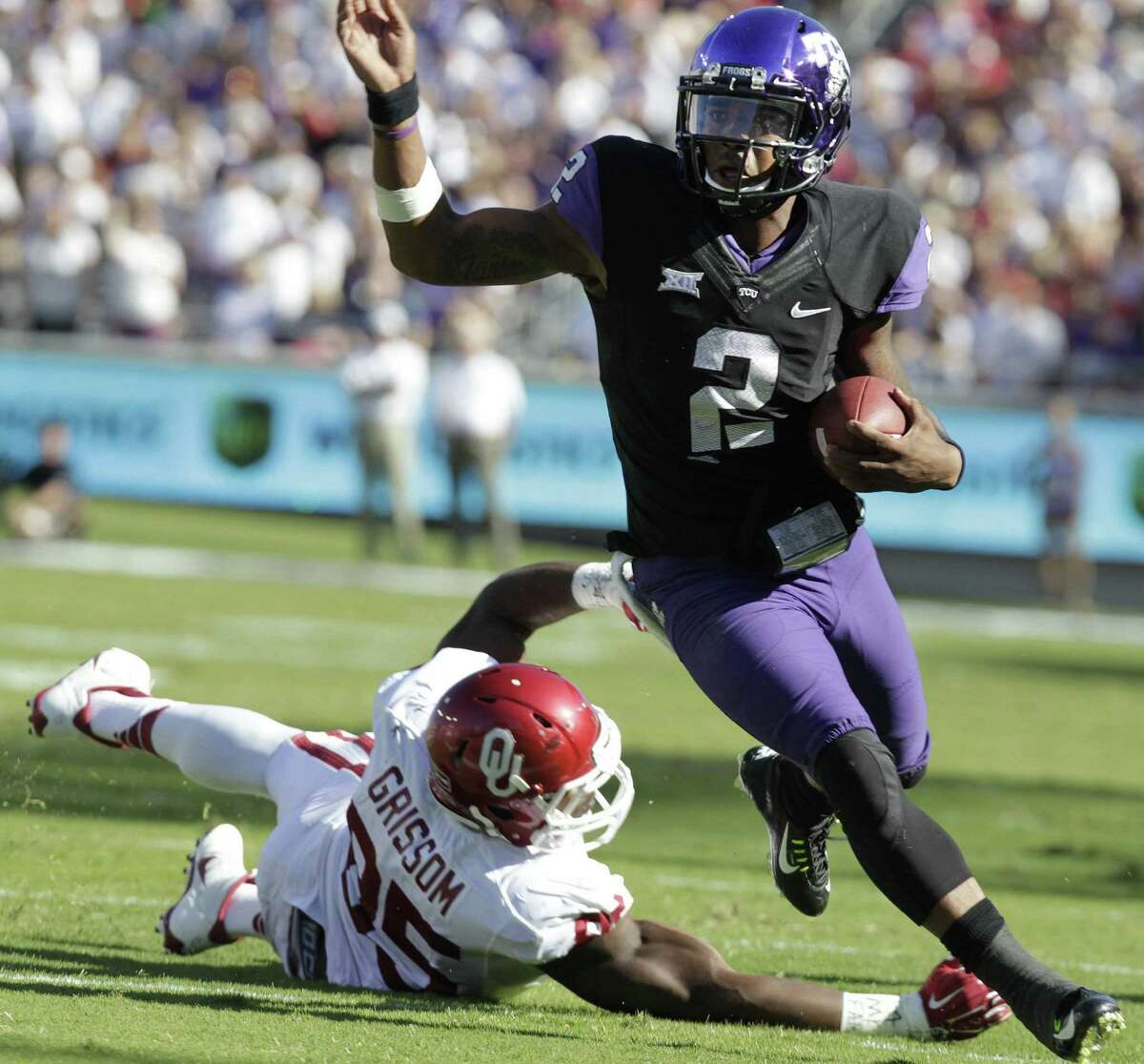 Boykin makes big leap as TCU's QB