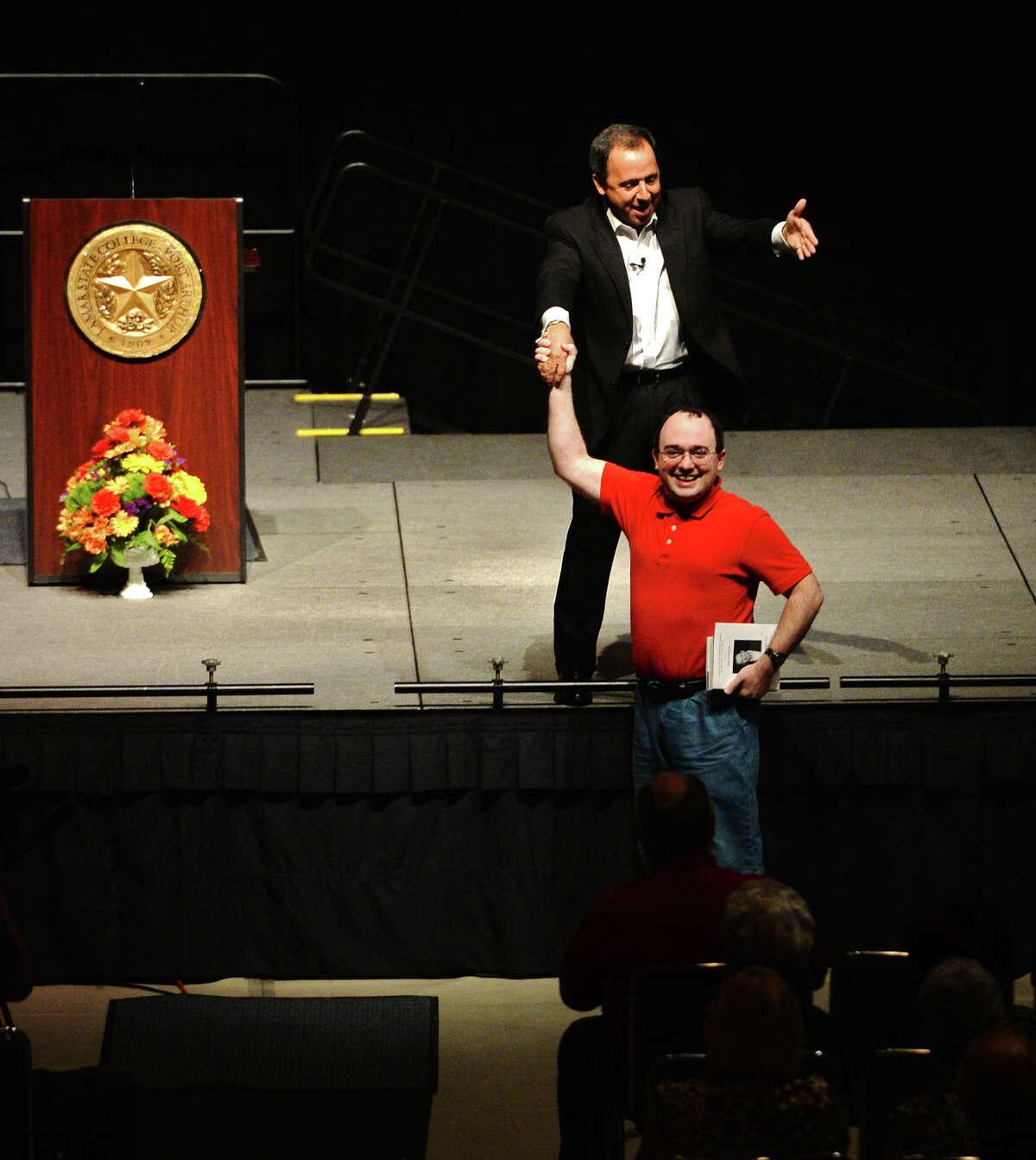 Photos: Ron Suskind at LSC-PA