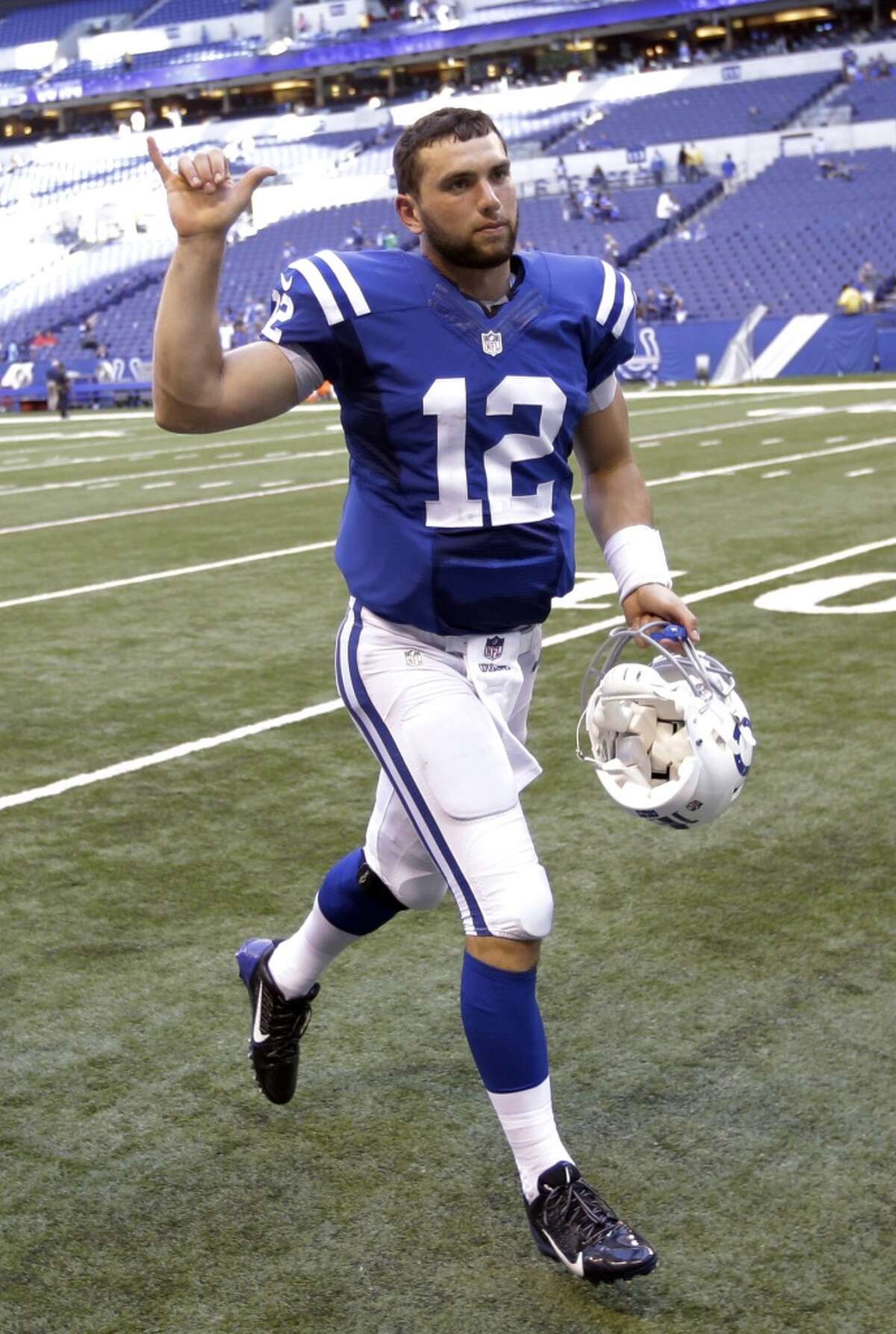 Andrew Luck: From Houston HS star to Houston NFL foil