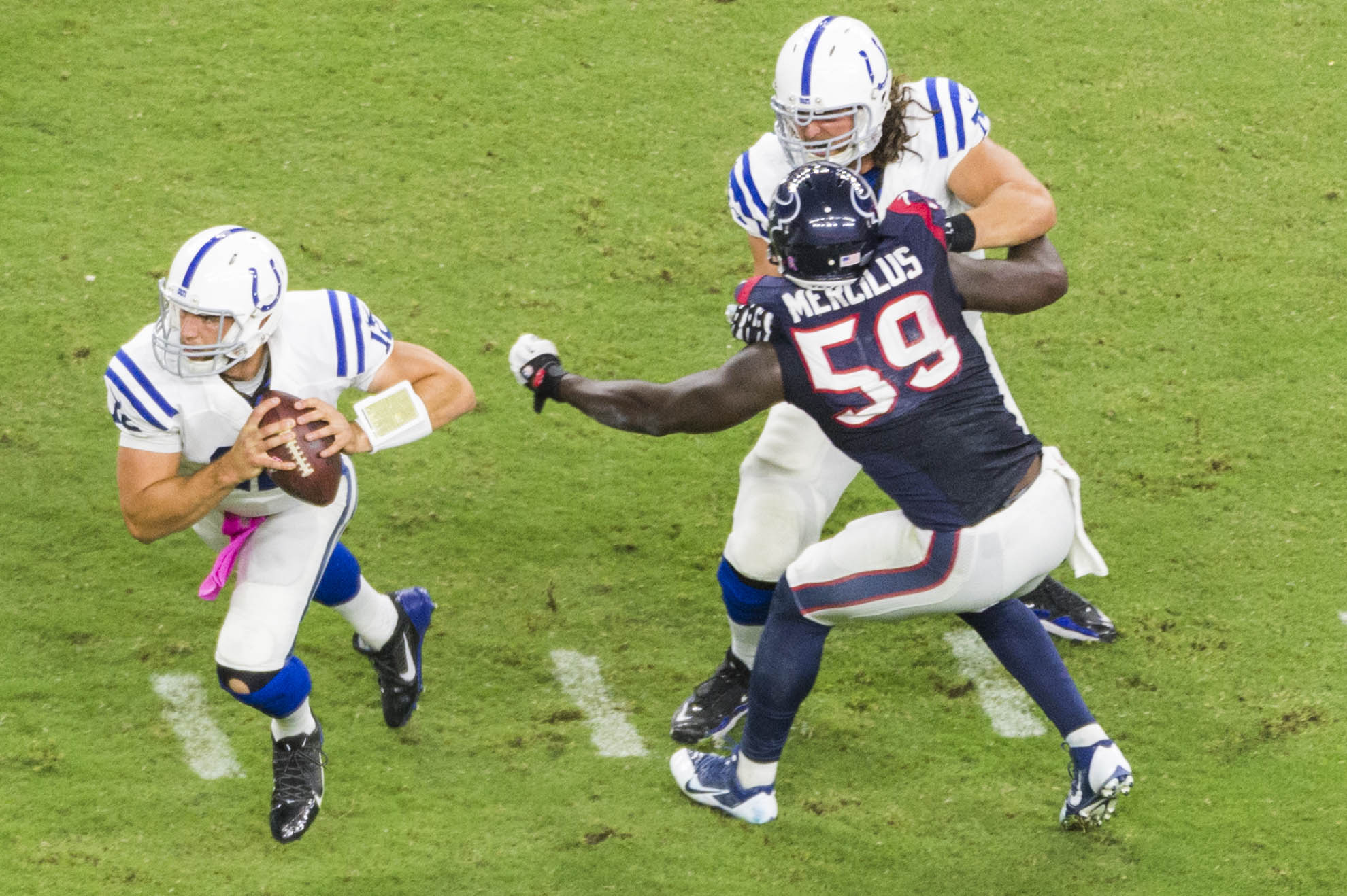 Houston's own Luck is still a thorn in Texans' side