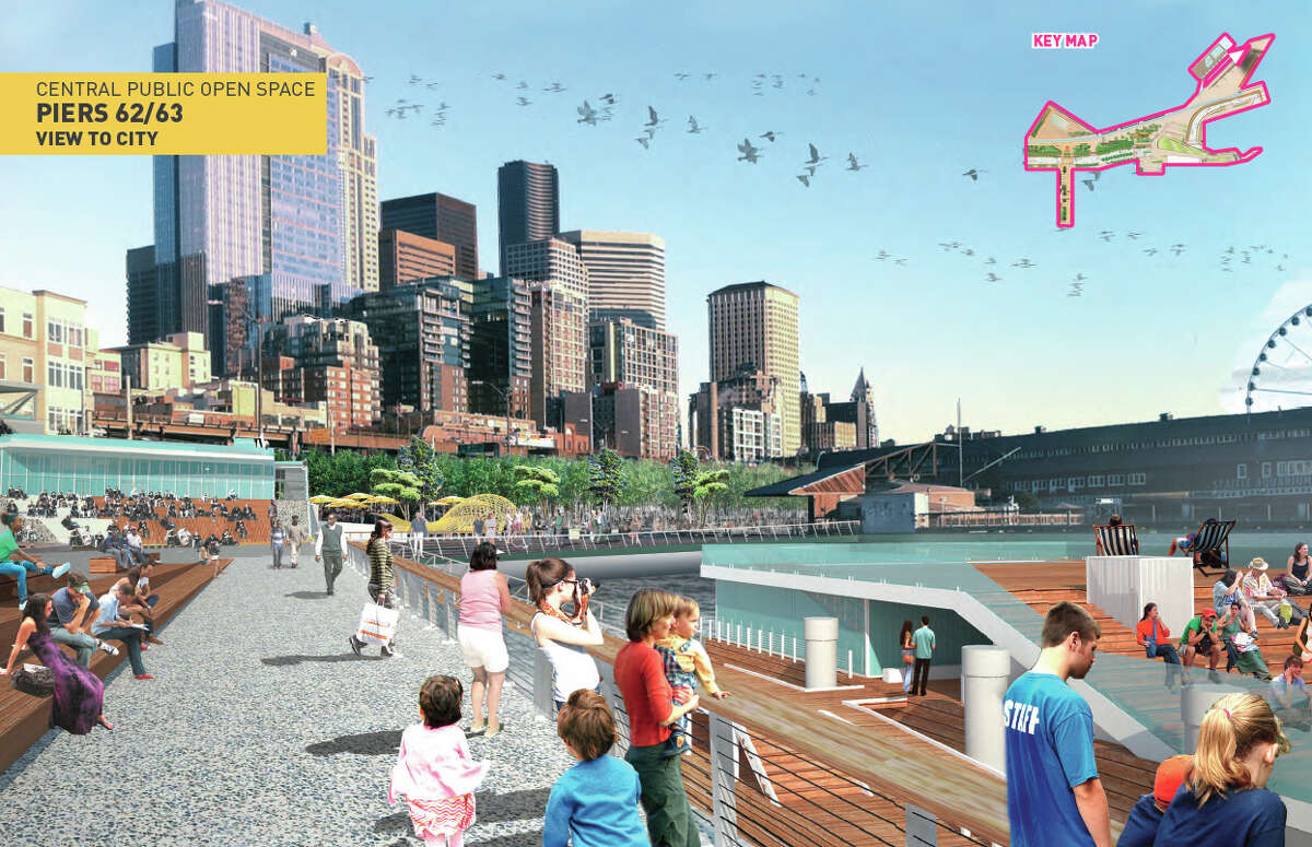 Seattle's new waterfront: Latest looks