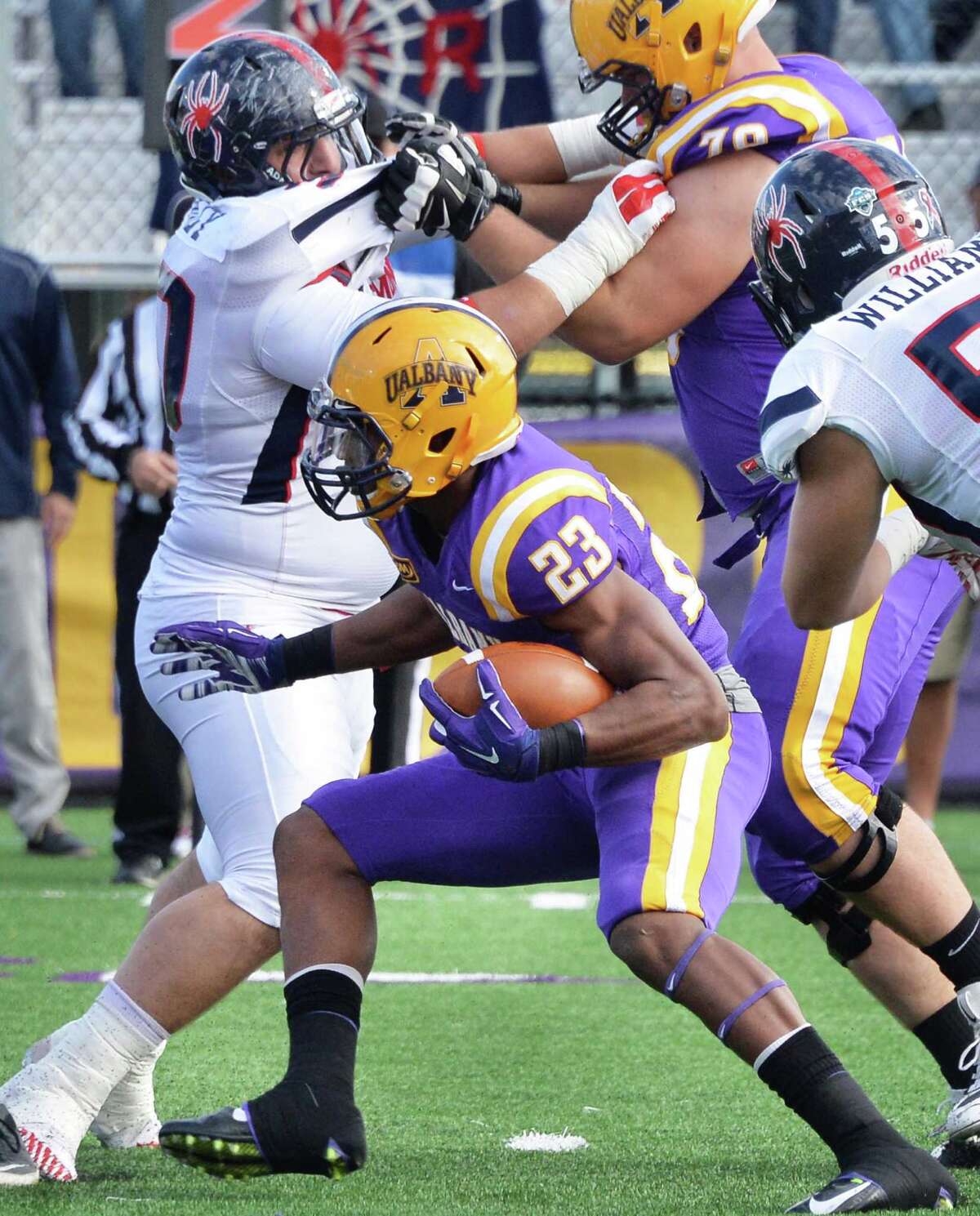 UAlbany football can't overcome slow start vs. Richmond