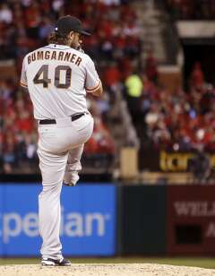 Full-contact play at 1st adds to Bumgarner’s legend