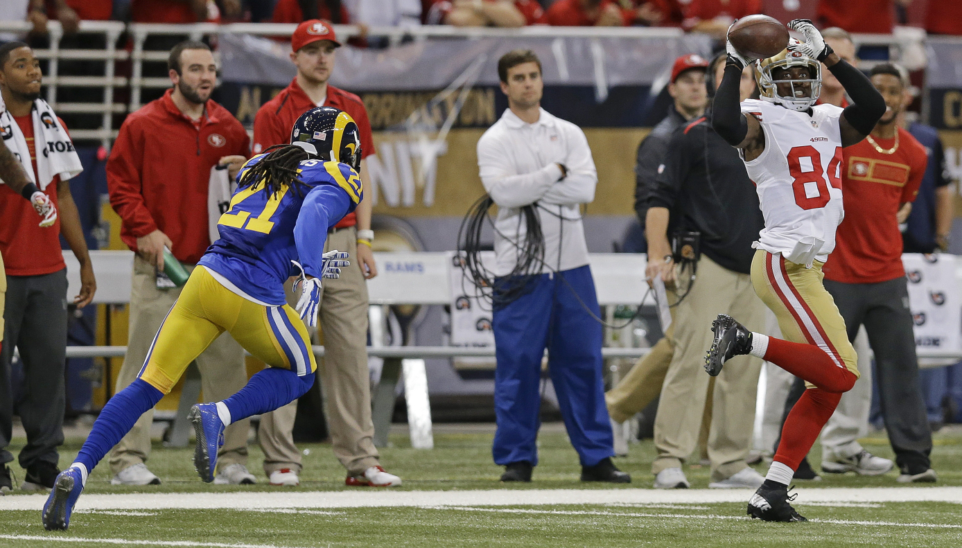Only 1 catch, but 49ers’ Brandon Lloyd makes it count