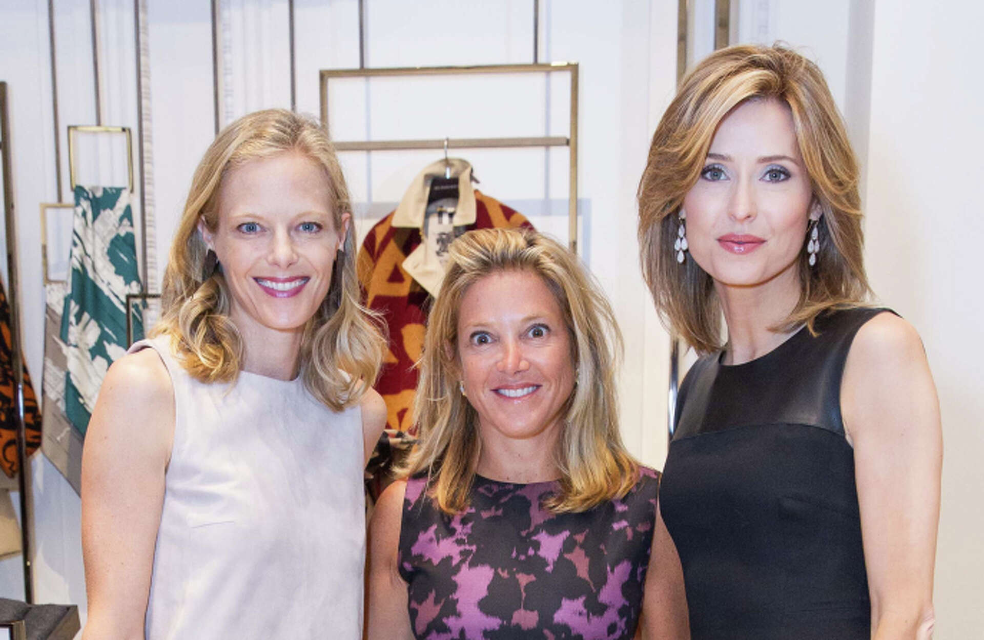 Burberry boutique reopens with a fete
