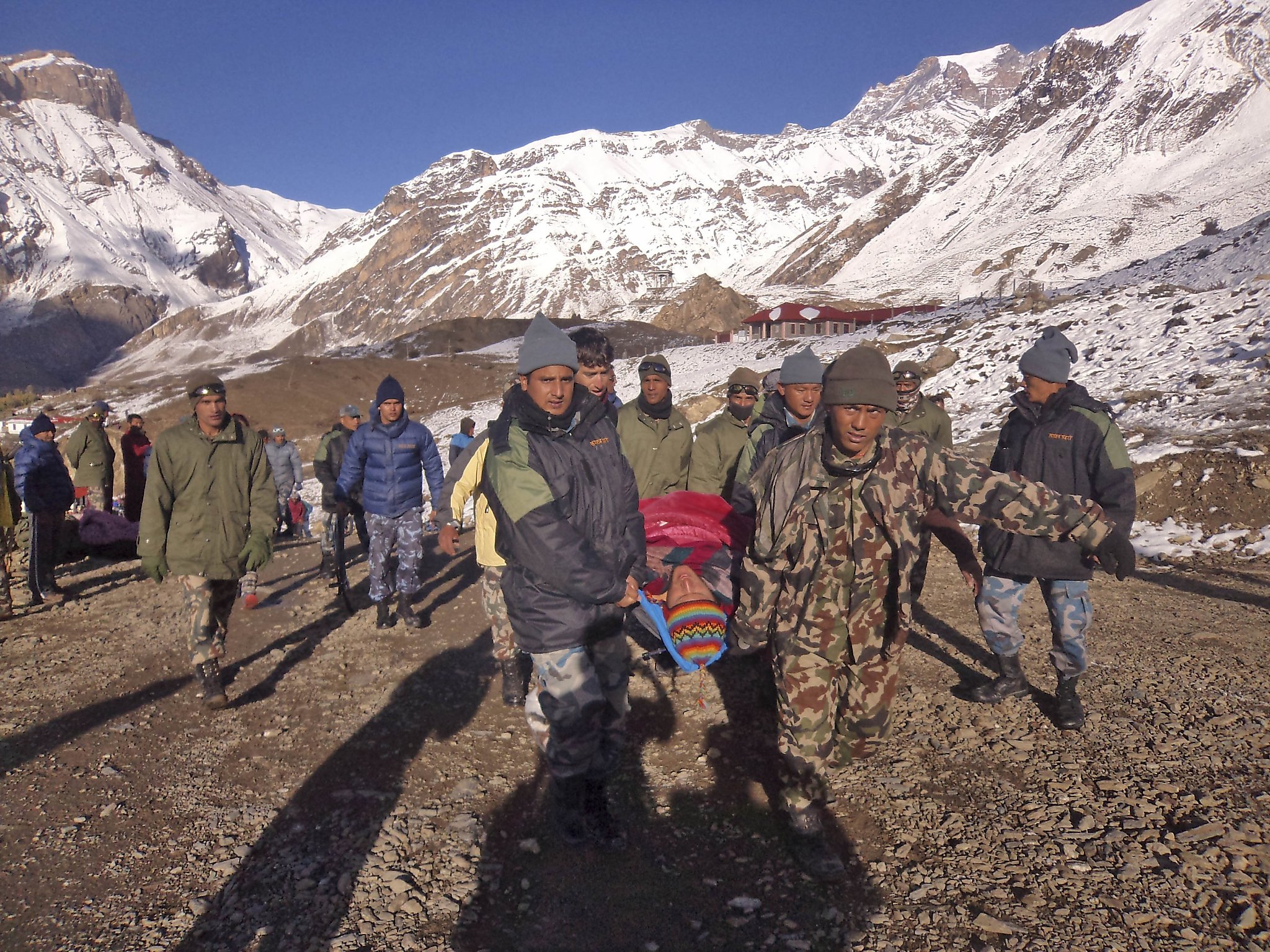 Himalayas blizzard and avalanche kill at least 20, dozens missing