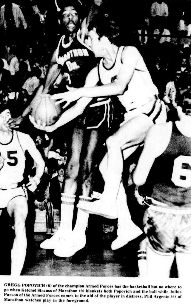 Air Force life for Popovich: Spy satellites and basketball