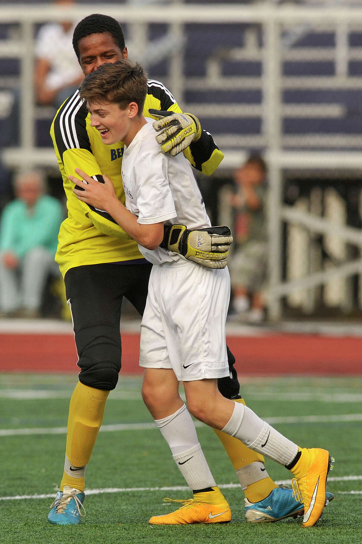 Westhill boys soccer defeats rival Stamford