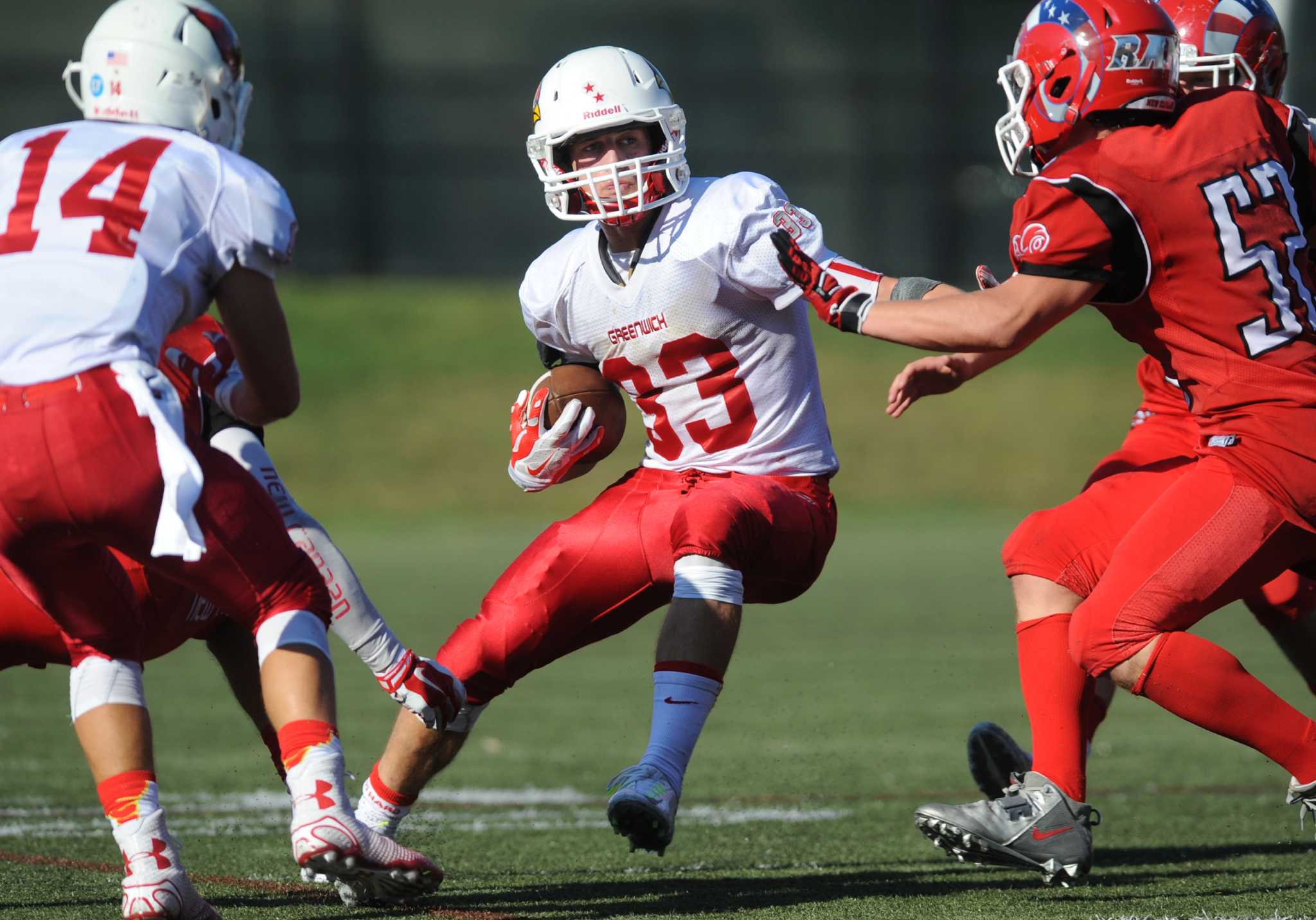 Greenwich football team set for Homecoming Day game vs. Trumbull