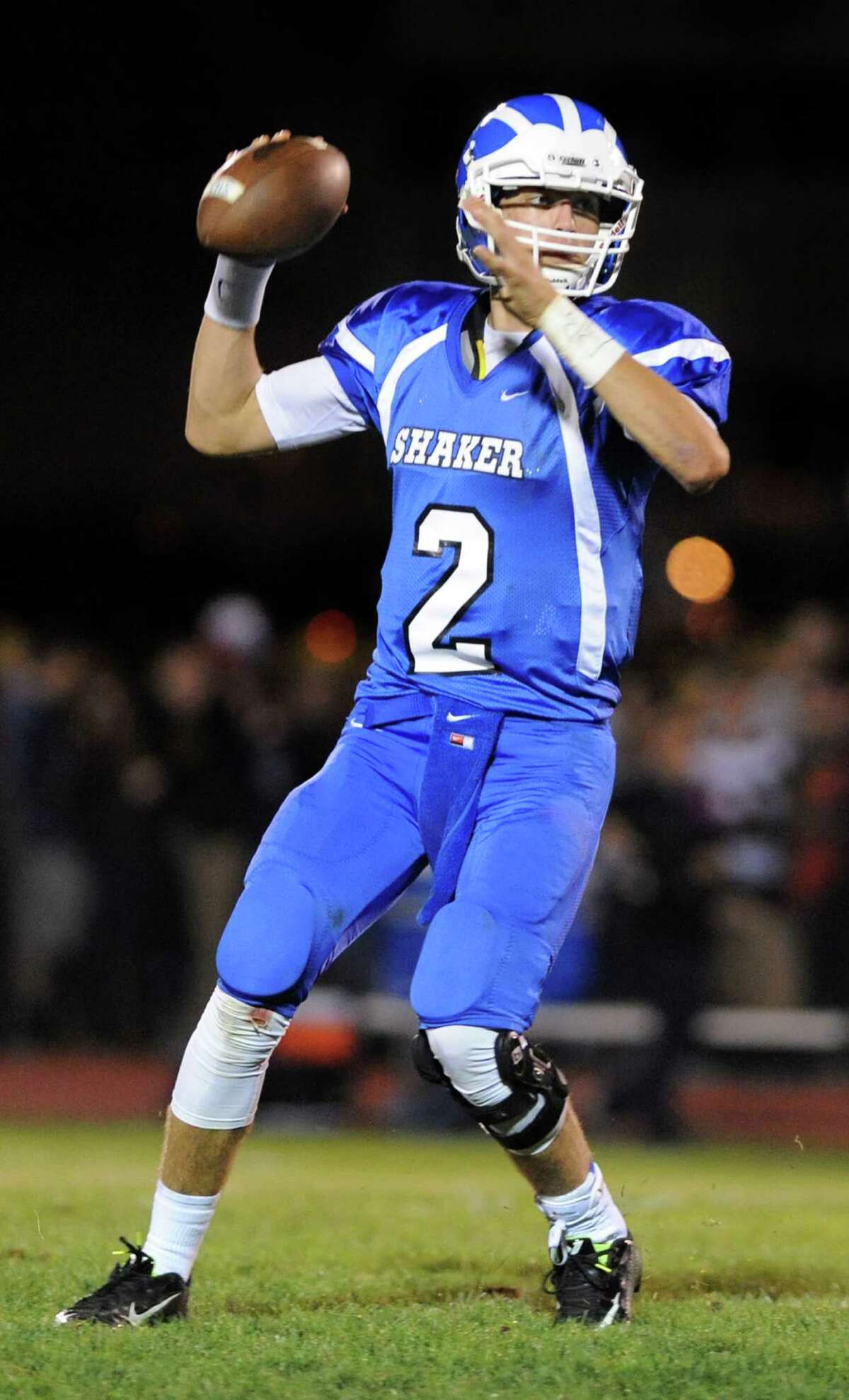Shaker football team beats Colonie in rivalry game