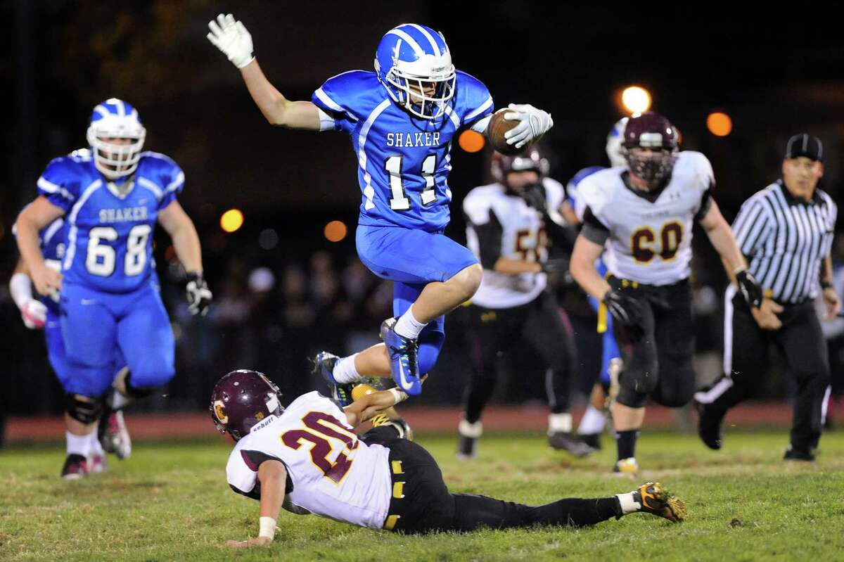Shaker football team beats Colonie in rivalry game
