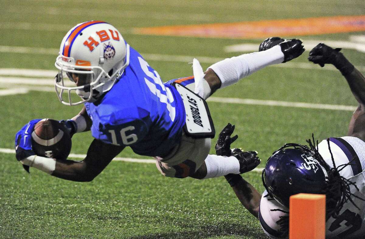 SFA strikes early, often in rout of HBU