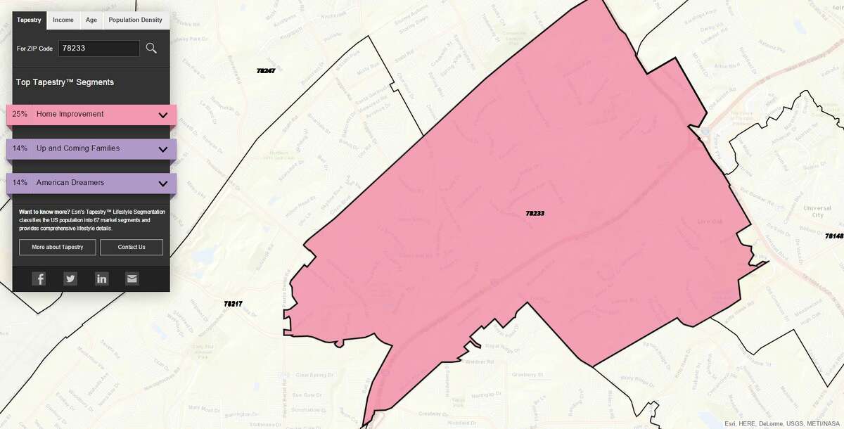 Map shows who San Antonio residents are, what they will buy — by their ...