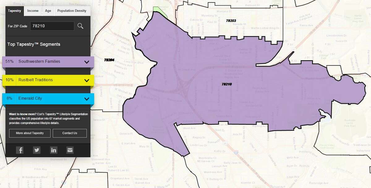 Map shows who San Antonio residents are, what they will buy — by their ...