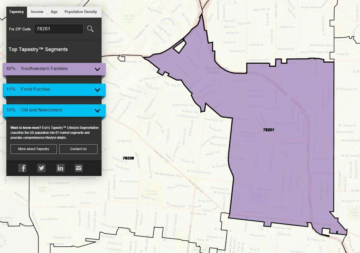 Map shows who San Antonio residents are, what they will buy — by their ...