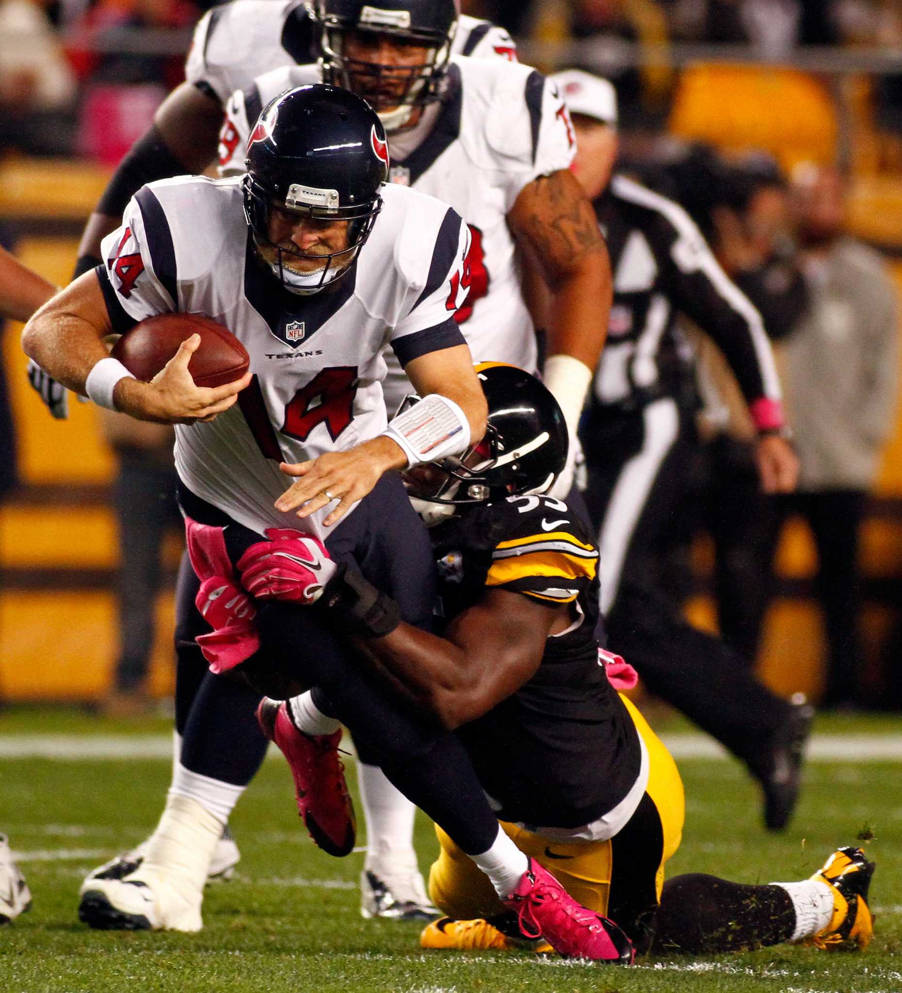 Steelers upend Texans with first-half flurry