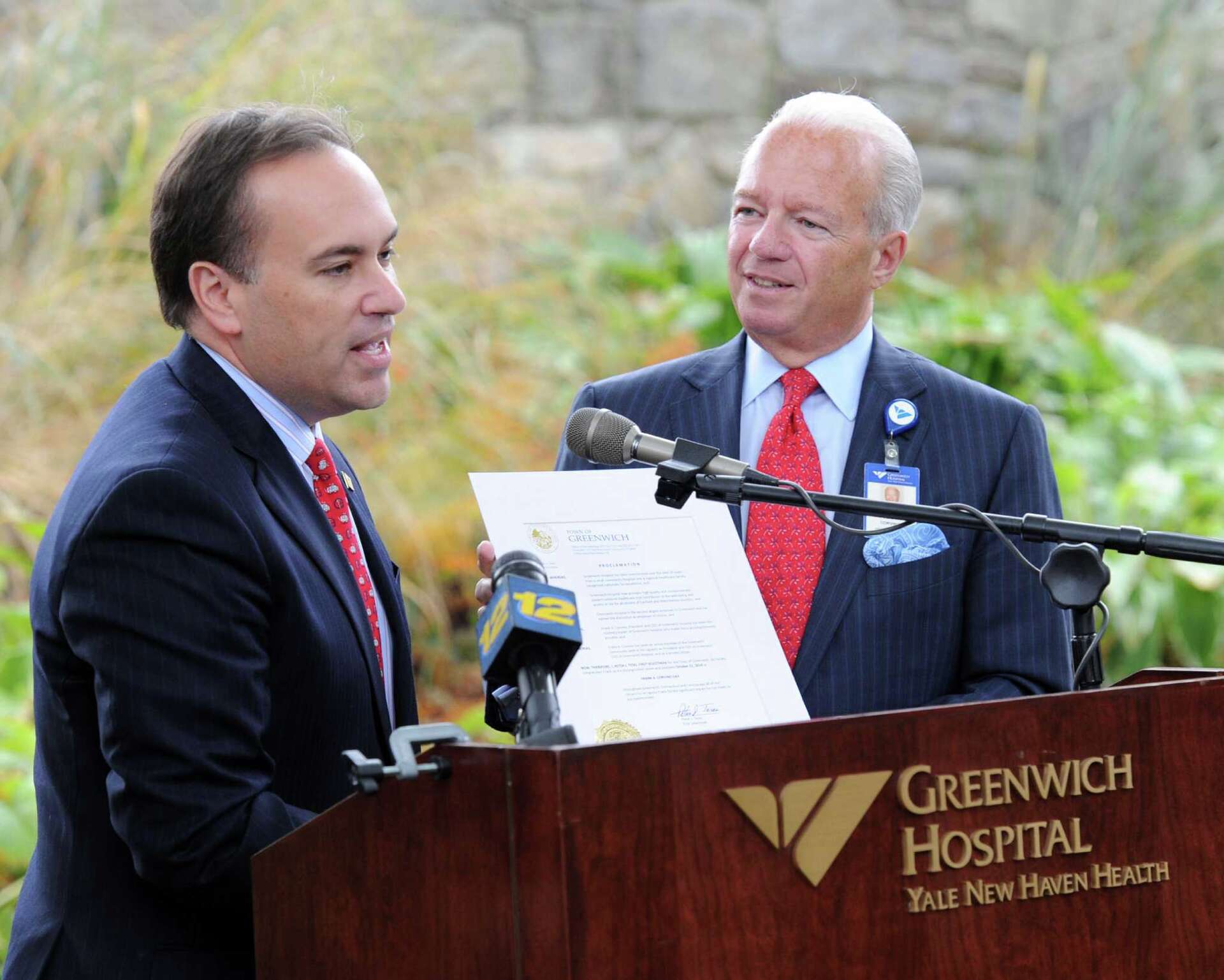 Greenwich names street to honor Corvino
