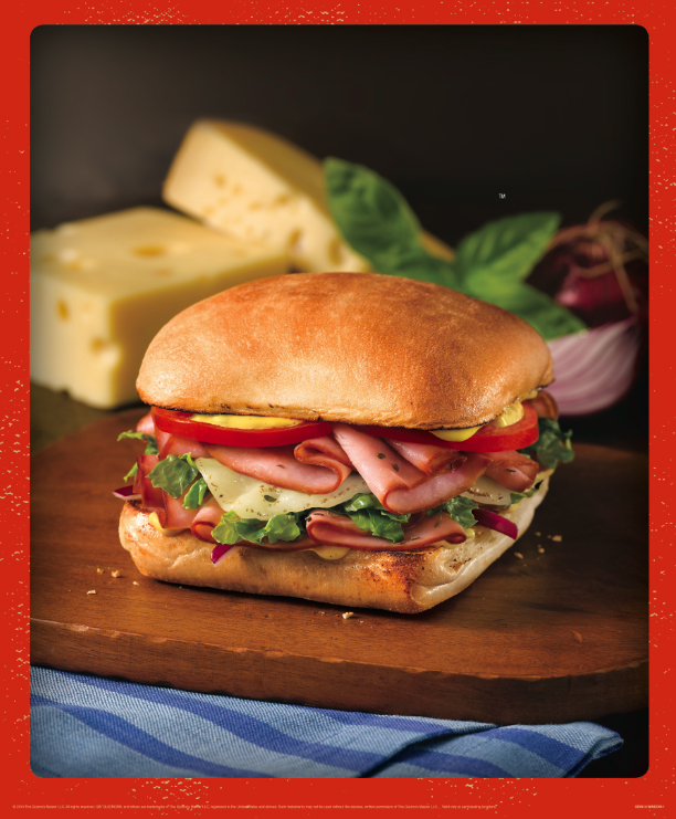 Quizos scores with sandwiches on toasted ciabatta