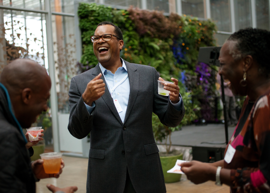 Fred Blackwell in his dream job at SF Foundation