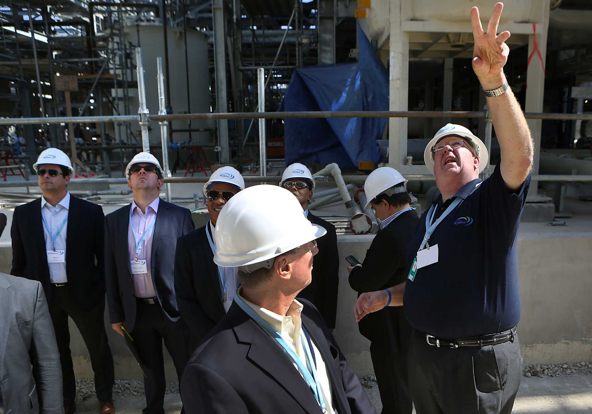 Skyonic dedicates its carbon-capture plant