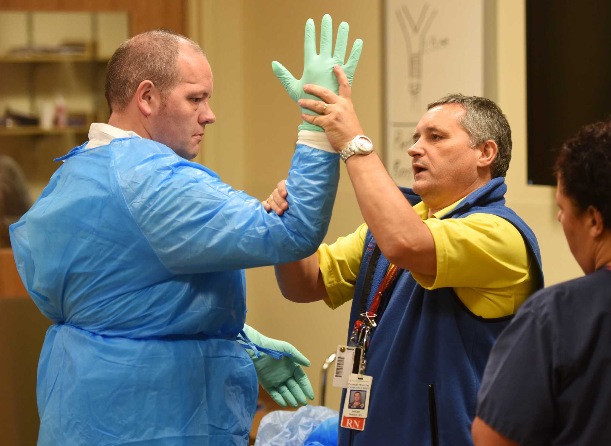 Danbury Hospital bio-contamination unit ready for Ebola