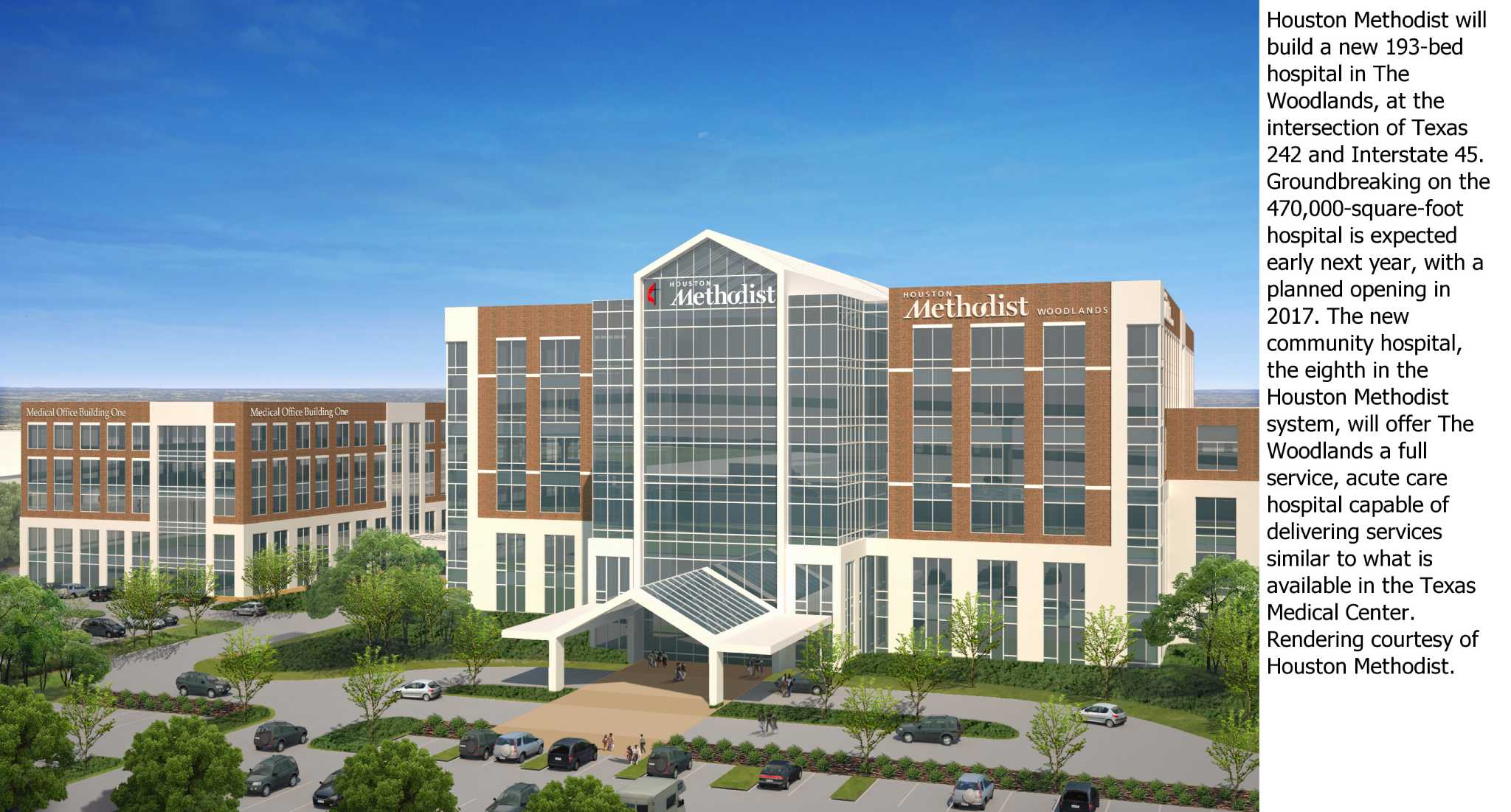 Houston Methodist breaks ground on The Woodlands hospital