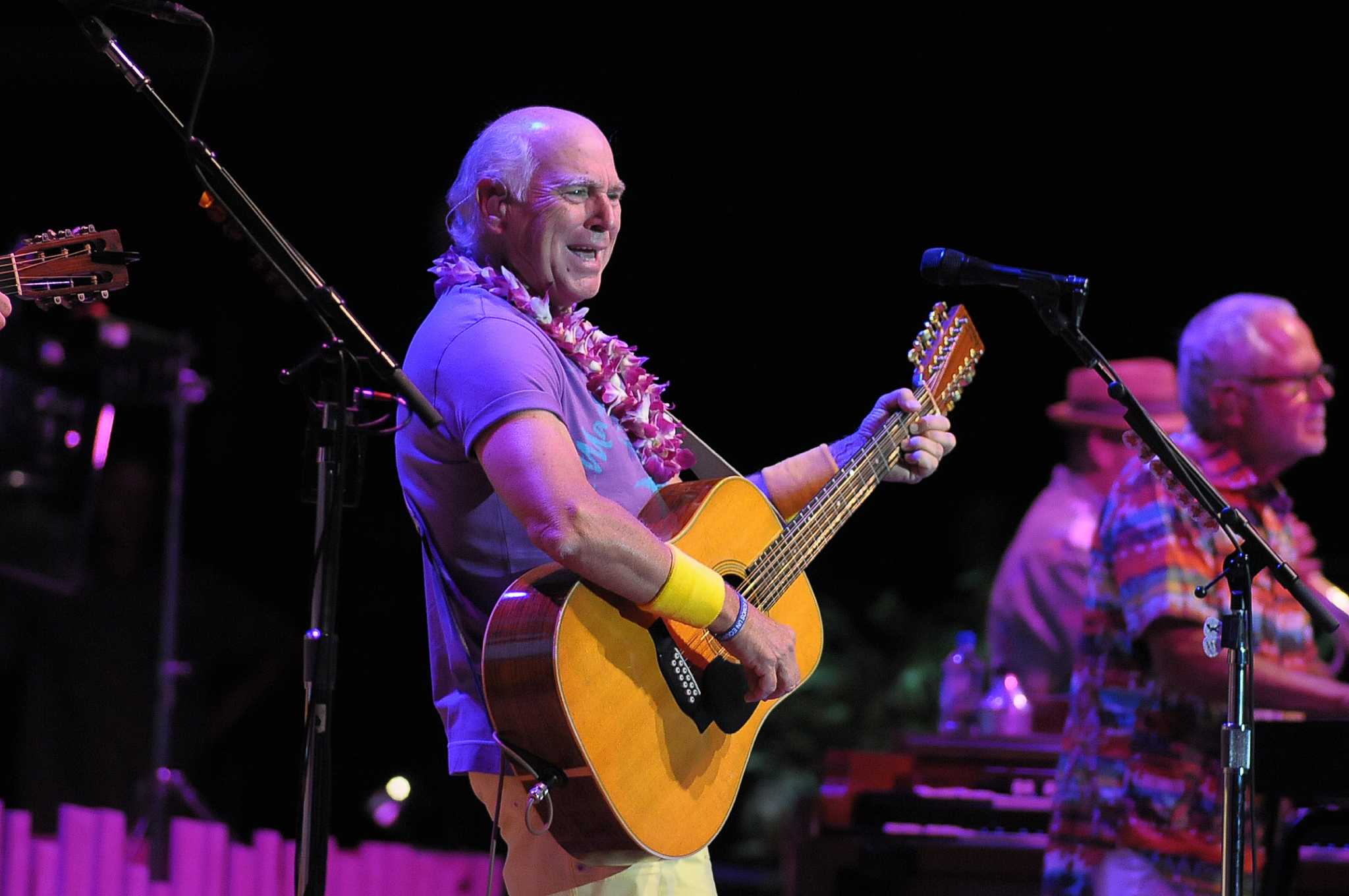 Jimmy Buffett and the Coral Reefer Band docking in Houston in late May