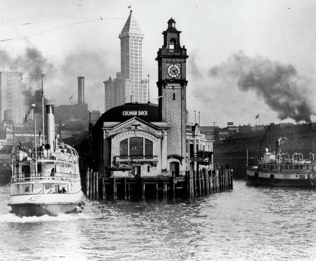 Seattle waterfront: Then and now
