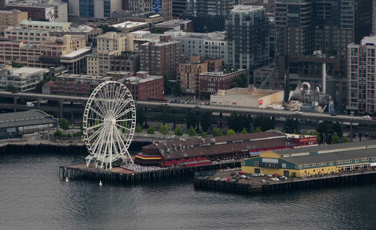 Seattle waterfront: Then and now