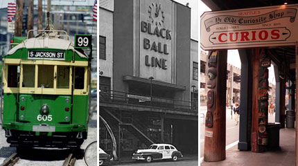 Seattle waterfront: Then and now