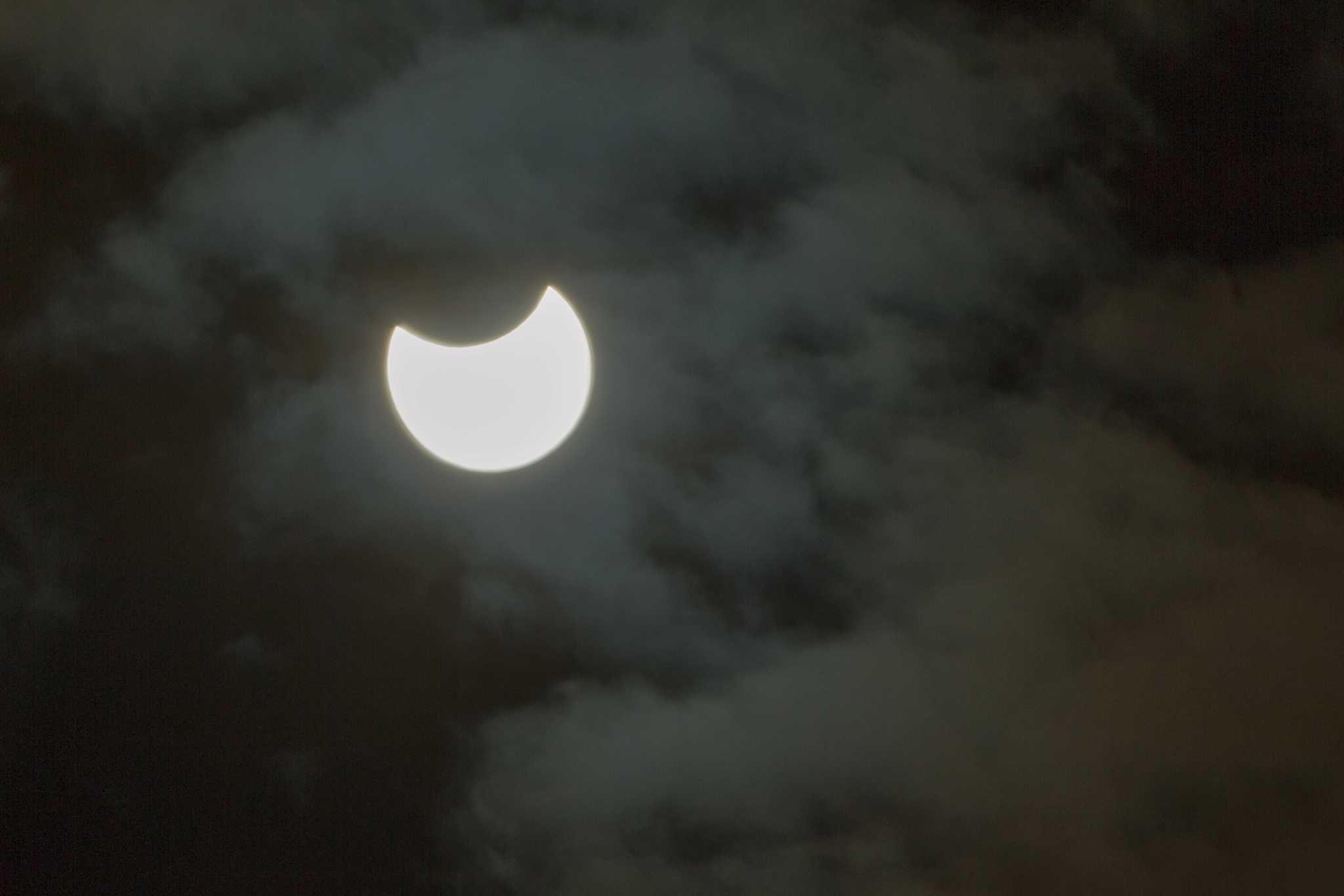 A partial eclipse of the sun on Thursday. Will anyone notice?
