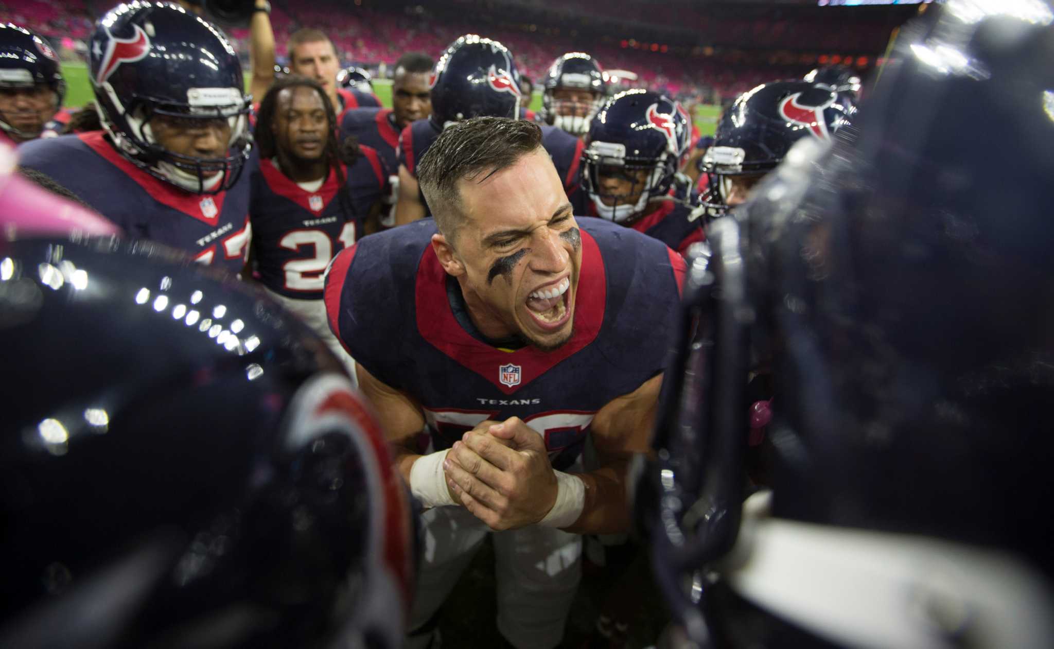 Texans report: Cushing to travel with team but remains day-to-day