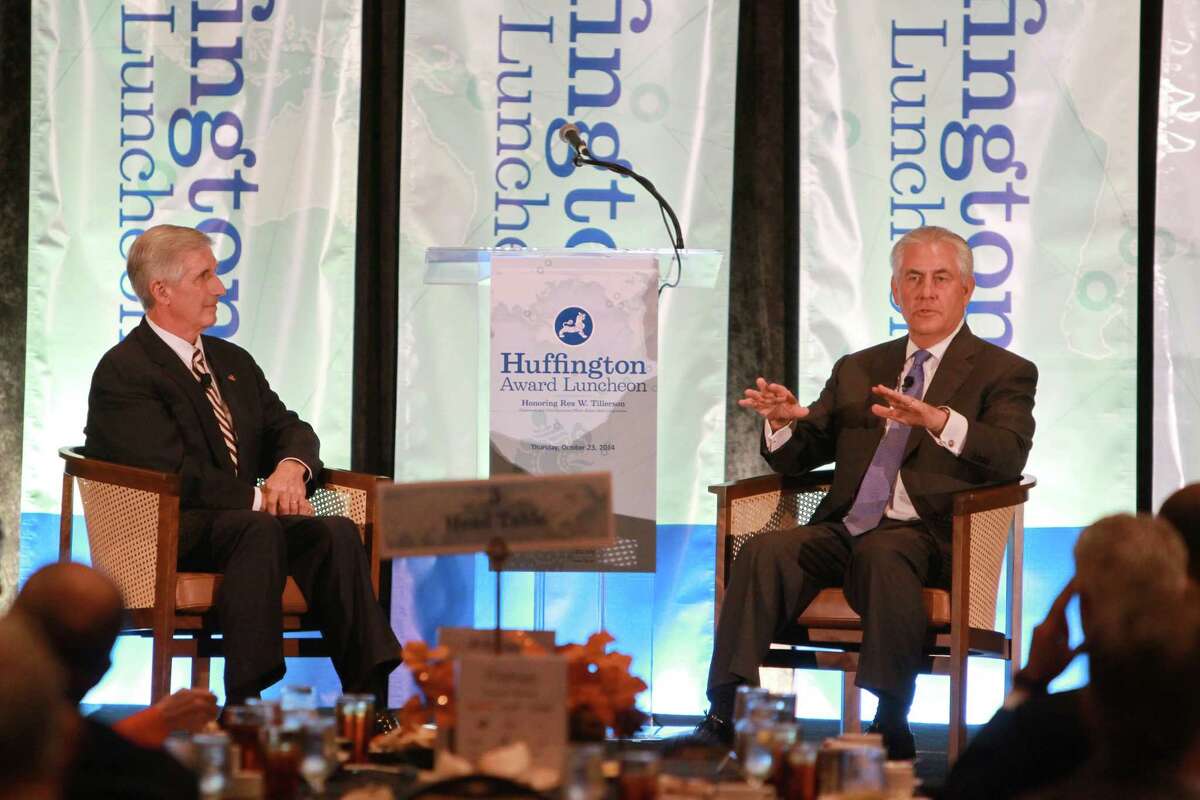 Exxon Mobil not relocating headquarters to Houston area, CEO says