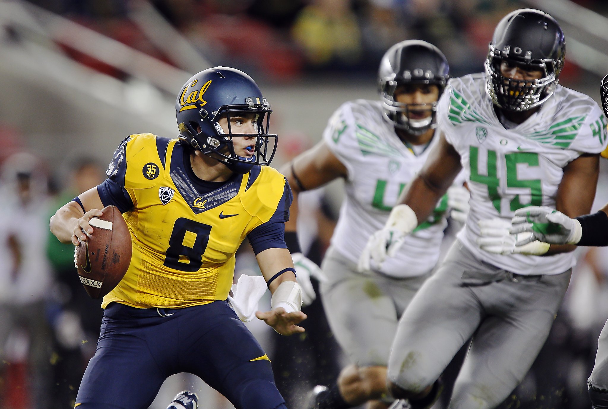 Cal freshmen show promise in Friday’s error-filled loss to Oregon