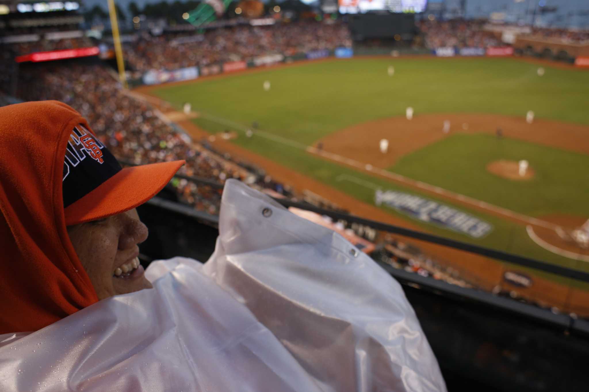 From seats up high, Giant fans have faith