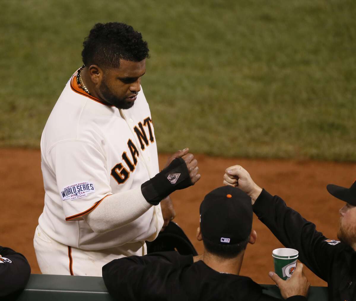 25-year-old Madison Bumgarner takes in magic of the moment