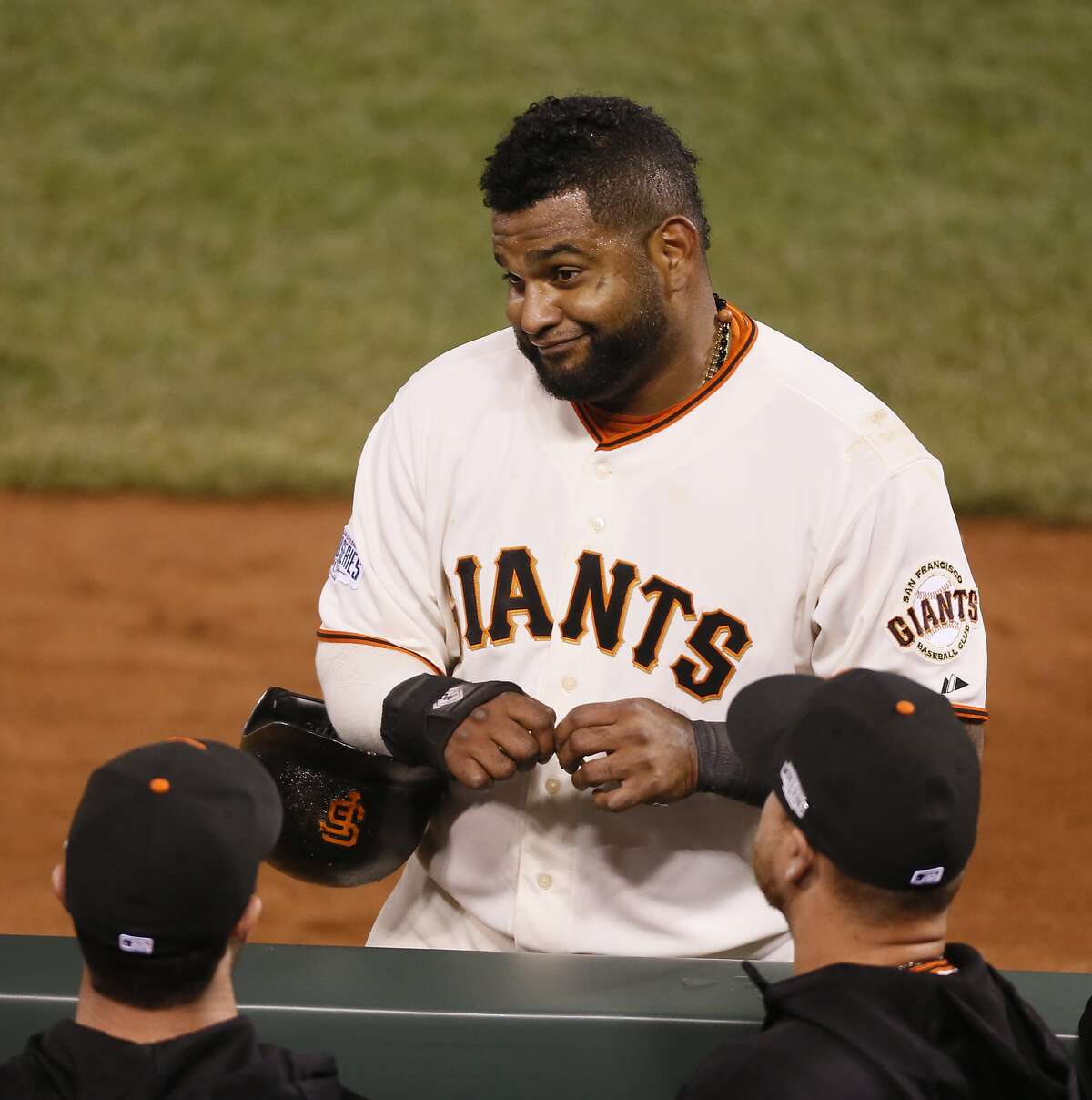 25-year-old Madison Bumgarner takes in magic of the moment