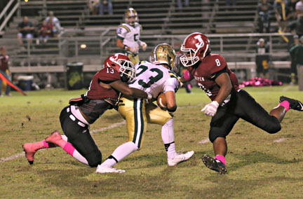 Jasper is 4-0 in District with Homecoming win against LCM