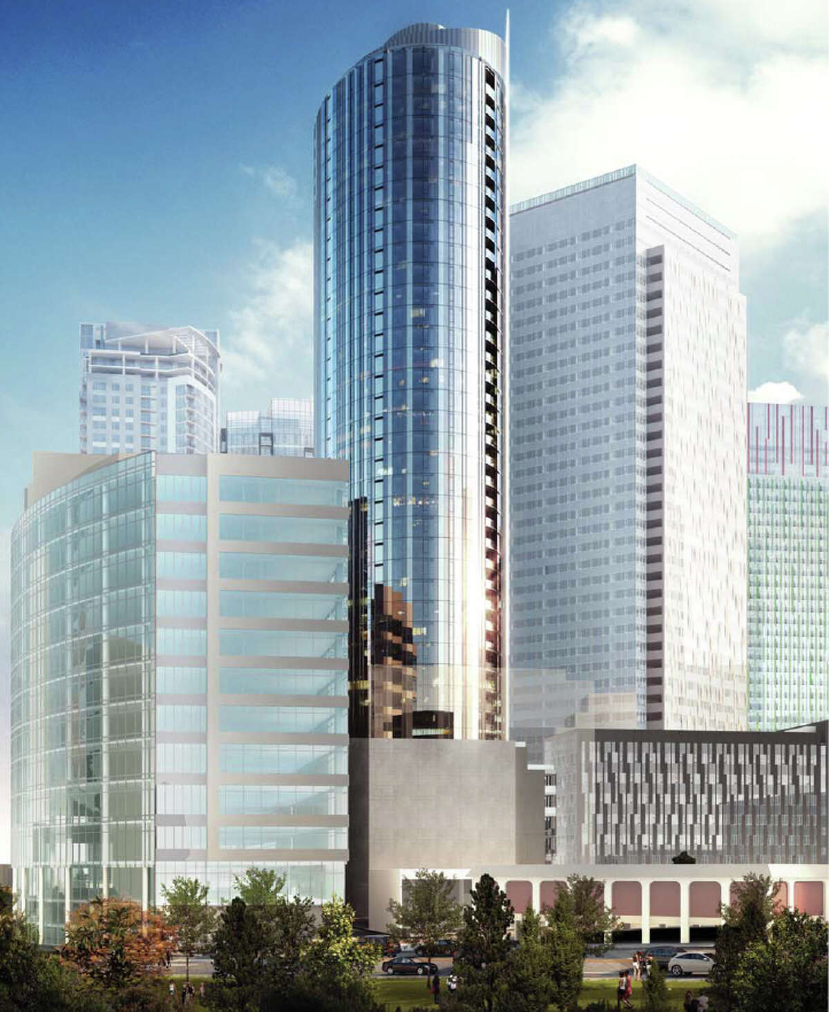 Elliptical tower proposed in Denny Triangle