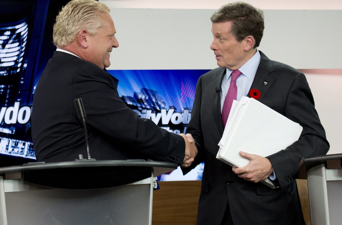 Toronto elects conservative John Tory mayor