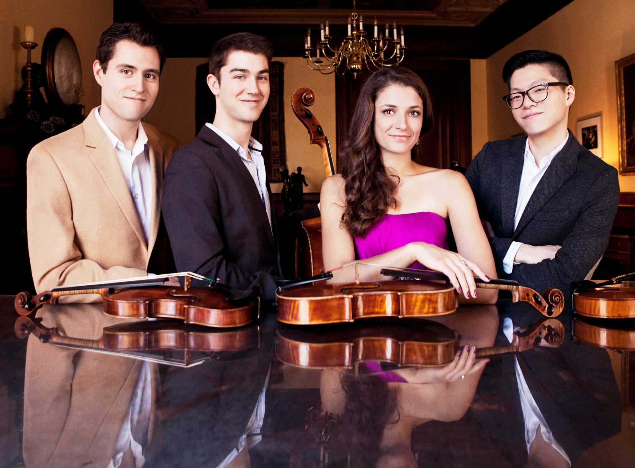 Prize-winning Dover Quartet on Sunday at Westport Arts Center
