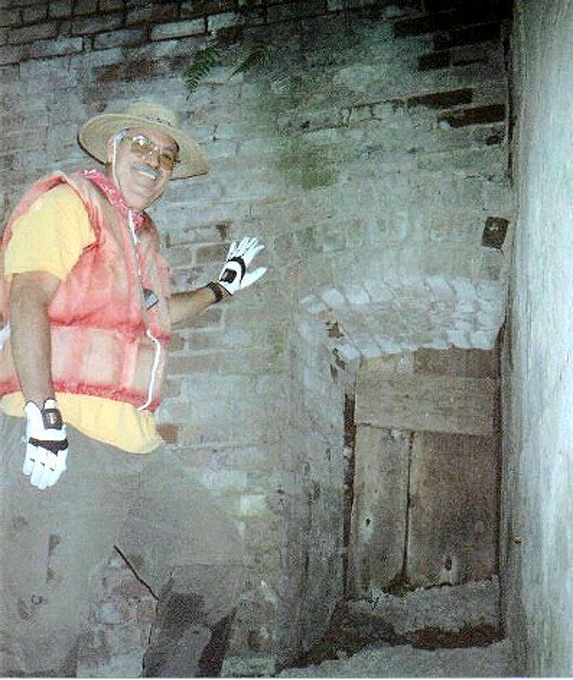 Historic burial vault lies hidden in plain sight under downtown Houston ...