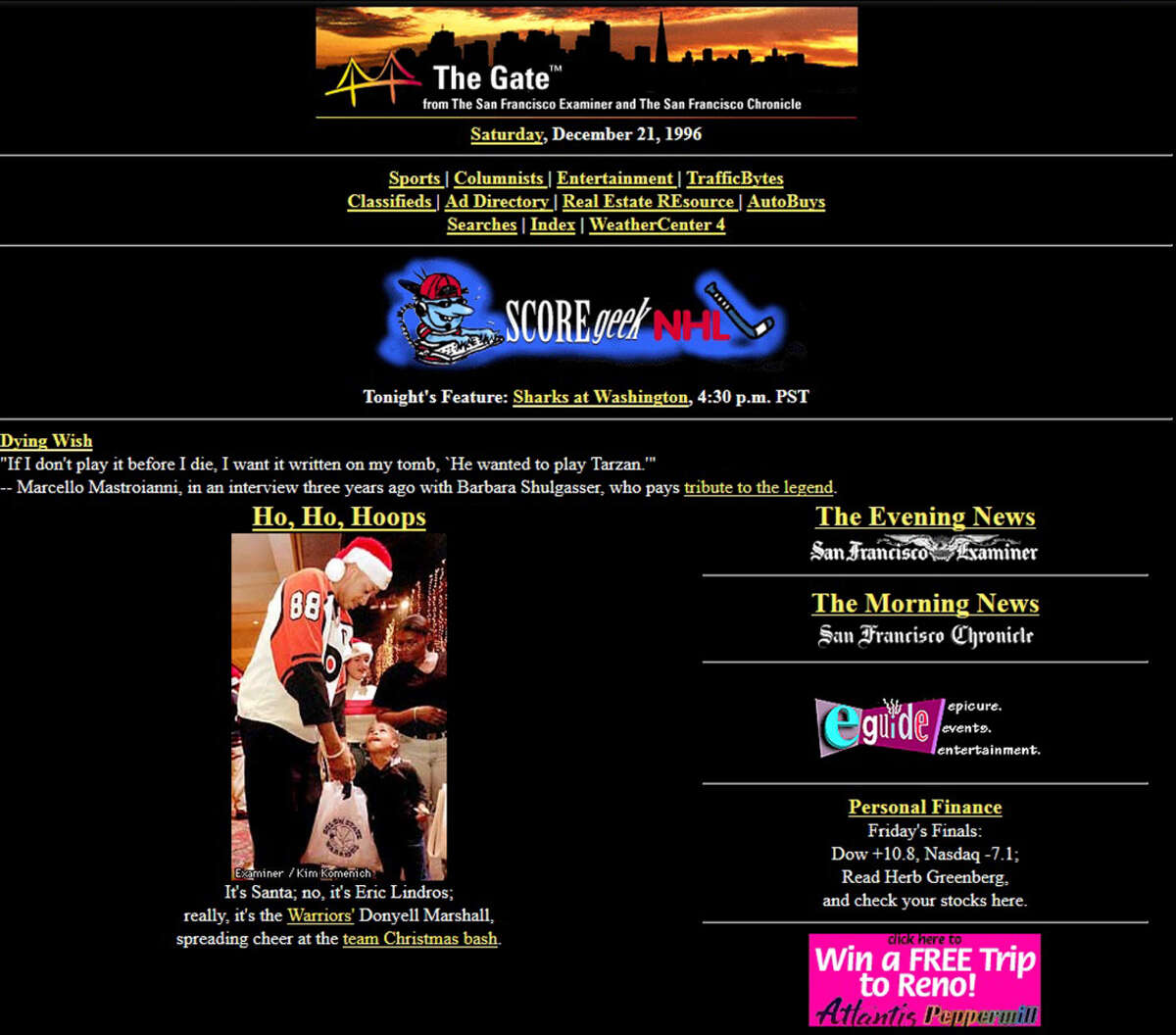 SFGate.com began 20 years ago, with a floppy disk and a dream