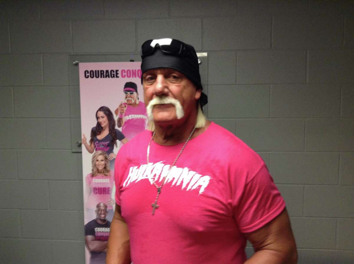 Hulk Hogan talks cancer awareness at AT&T Center